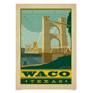 Asa Waco Tx by Anderson Design Group Poster Art Print - Americanflat - 16" x 20" - Bed Bath ...